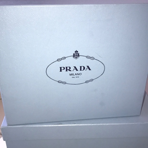 Prada | Bags | Prada Baby Blue Boxes For Bags Shoes Etc | Poshmark